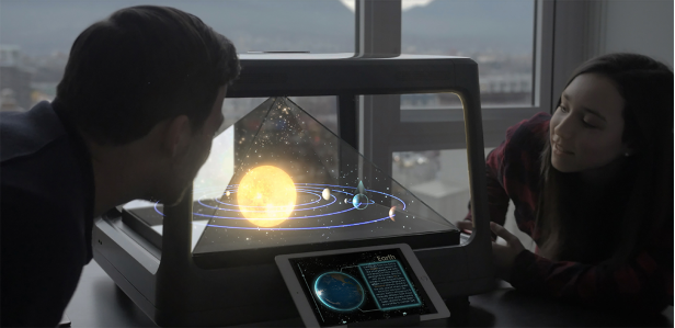Голографический дисплей HoloCube придаст глубину 3D-моделям